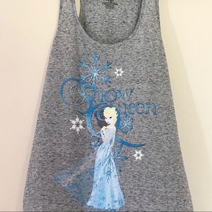 Disney | Tops | Disneyland Park Frozen Snow Queen Tank | Poshmark